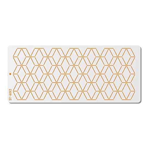AK ART KITCHENWARE 15 PCS Plastic Airbrush Cookie Cake Stencils for Cake Decoration Fondant Decorating Stencils for Wall Painting Drawing Stencil Set Cake Tools ST-6151~6165