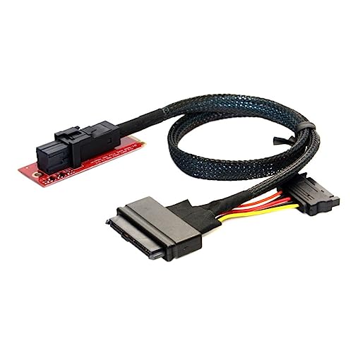 chenyang SFF-8643 to U.2 SFF-8639 Cable with SFF-8643 to NGFF Adapter for Mainboard U.2 SSD 750 P3600 P3700