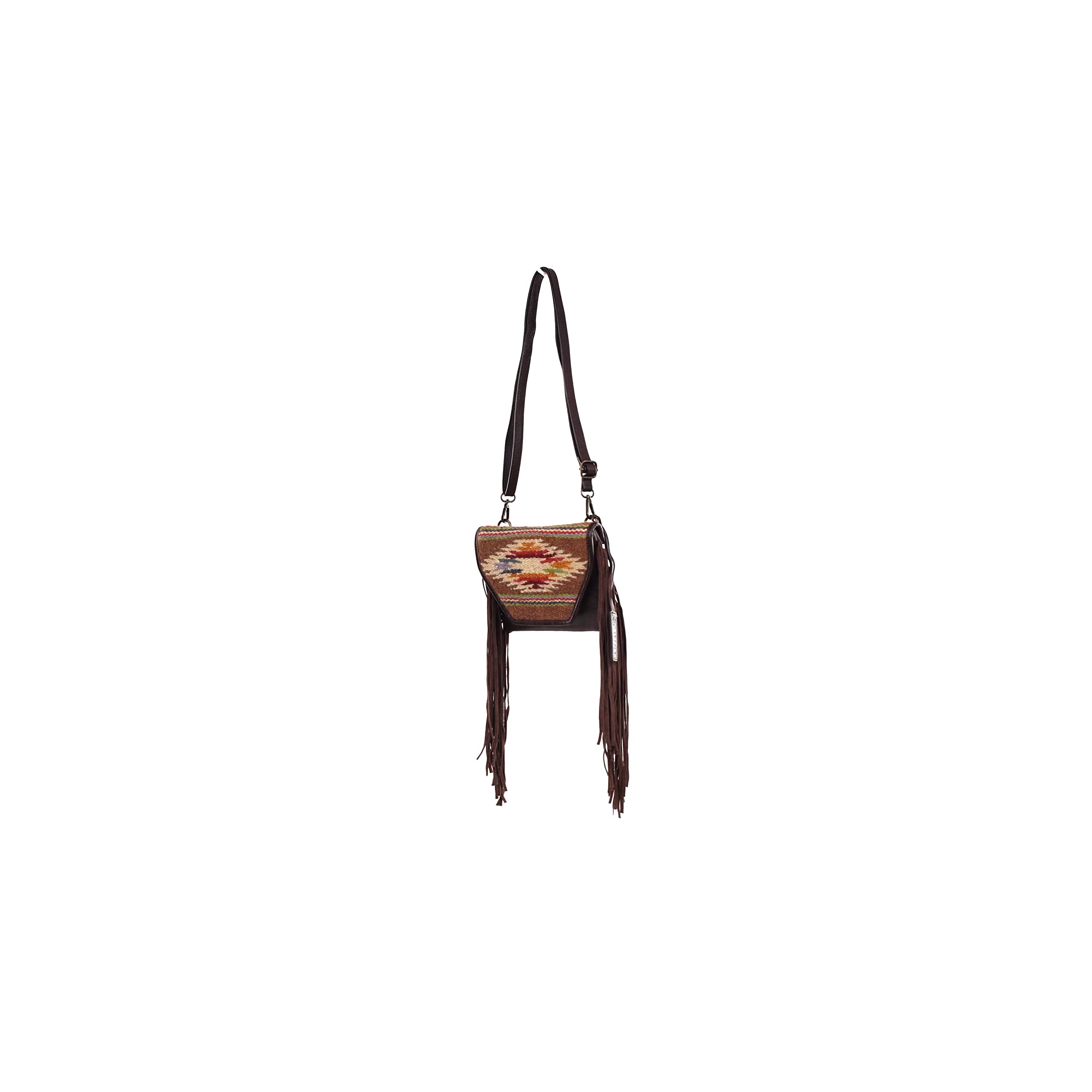 ARIAT Women's Sheridan Collection Bag Brown Crossbody Bag