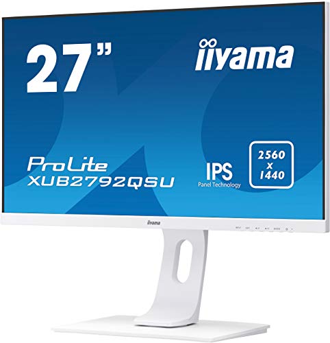 iiyama ProLite XUB2792QSU-W1 68.6 cm (27") LED LCD Monitor - 16:9-5 ms - 2560 x 1440