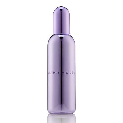 Colour Me Violet by Milton-Lloyd - Perfume for Women - Amber Floral Vanilla Scent - Opens with Citrus, Blackcurrant, and Orange Flower - Blended with Cedar - For Sweet Ladies - 3.4 oz EDP Spray