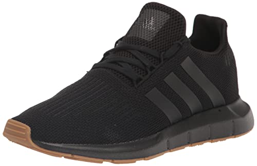 adidas mens Swift Run Core Black/Core Black/Core Black 10.5