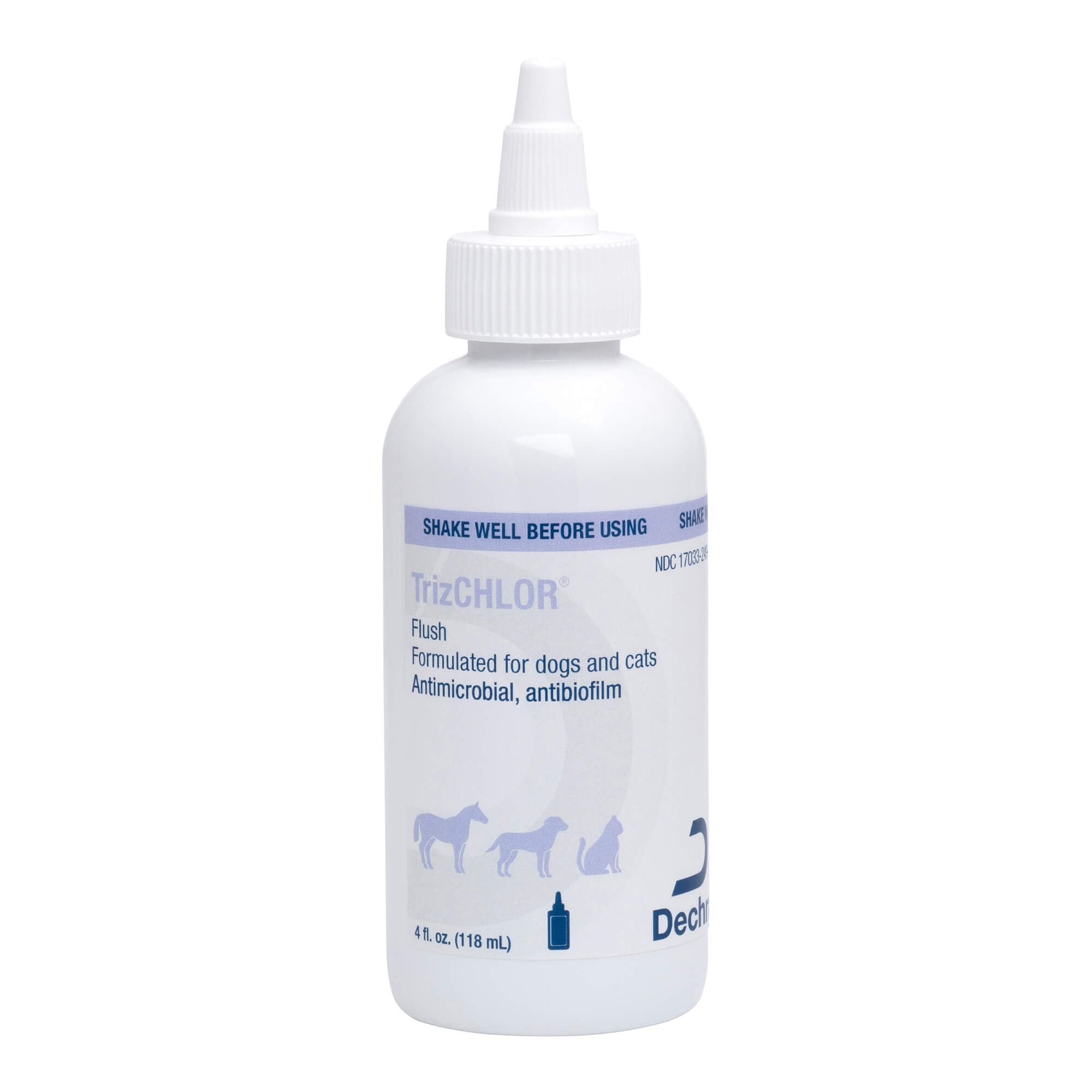 TrizCHLOR Flush for Dogs, Cats and Horses, 4 oz
