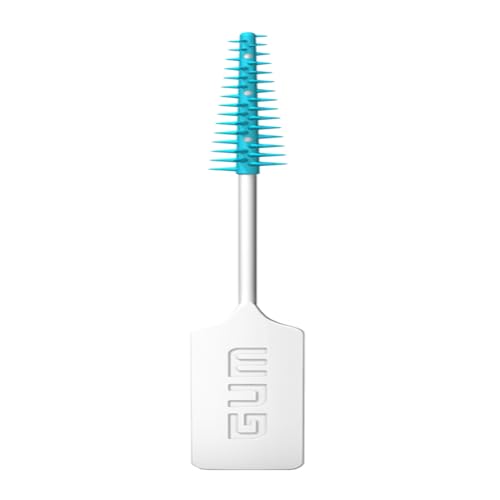 GUM Soft-Picks Wider Space, Easy to Use Dental Picks for Teeth Cleaning and Gum Health, with Convenient Carry Case, Dentist Recommended Dental Picks, 100ct