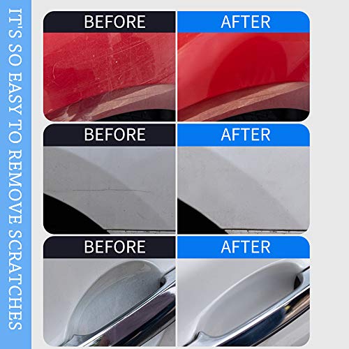 Dualshine Car Scratch Remover Cloth, Nano Sparkle Cloth Magic Scratch Removal for Car- 1 Pack with Accessories, Car Paint Scratch Repair Kit and Light Scratches Remover Scuffs on Surface