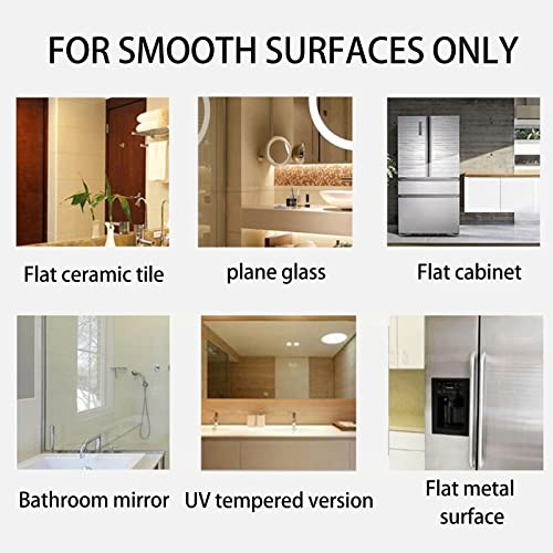8 Pack Shower Caddy Adhesive Hooks Sticker Strong Adhesive Wall Hooks Waterproof Adhesive Hooks for Bathroom Storage Shelves and Kitchen Racks (Double Hook)