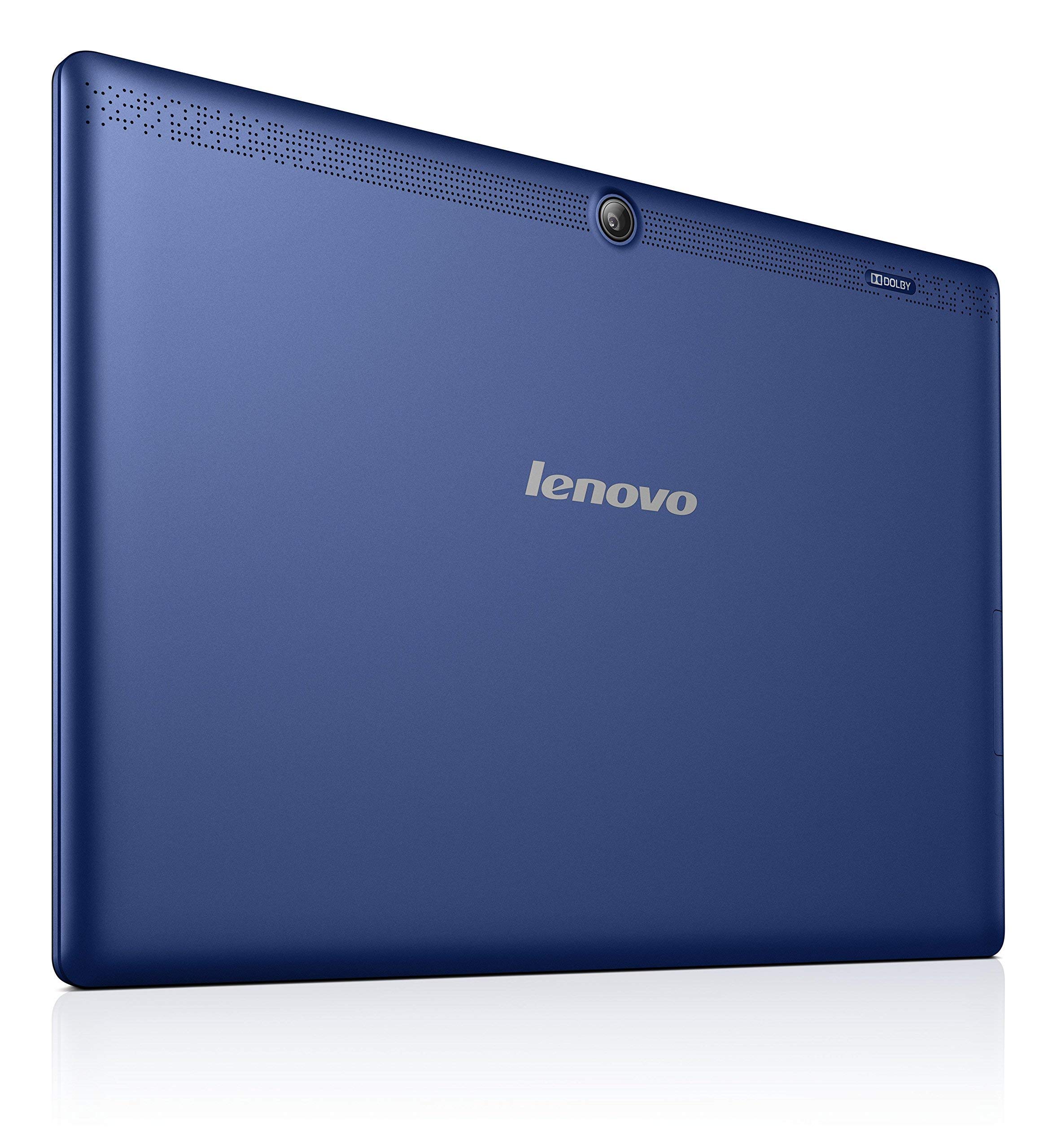 Lenovo TAB2 A10 - 10.1in Tablet (ARM Cortex A53 Quad-Core, FHD IPS, 2GB SDRAM, 16GB SSD, Android 4.4 KitKat) ZA000001US (Renewed)