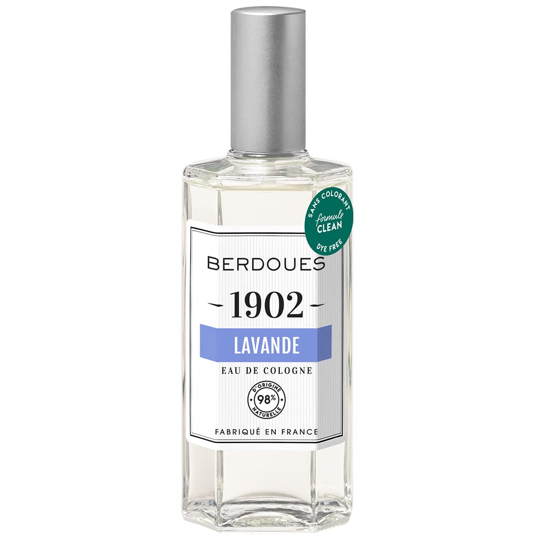 Berdoues Eau de Cologne Spray, Lavander, 4.2 Fl Oz