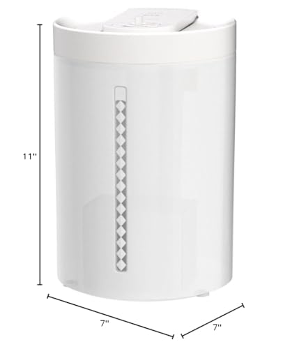 KOIOS Patented Cool Mist Humidifiers (2023 Upgraded), 4L Top Fill Ultrasonic Air Humidifier, Essential Oil Diffuser for Bedroom Large Room Home, 31H Runtime, Whisper Quiet Perfect for Babies, Plants