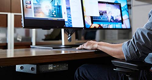 Dell OptiPlex 5060 Micro Desktop Computer with Intel Core i5-8500T 2.1 GHz Hexa-Core, 8GB RAM, 256GB SSD (5H0P7)