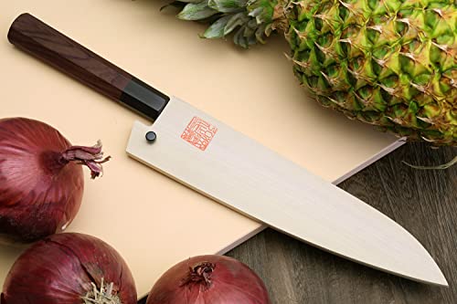 Yoshihiro Ice Hardened Stainless Steel Japanese Chef Knife Set (Gyuto (210mm) & Petty (150mm))