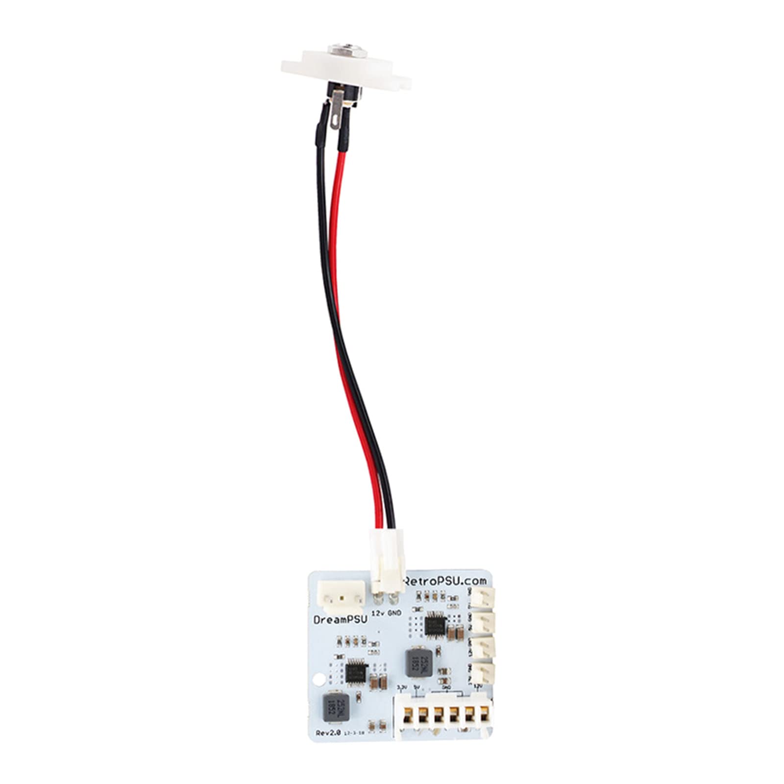 KKirafairy 12V DC Power Supply Board Console Repair Part for SEGA Dreamcast DC DreamPSU, As Picture Show, 4.7*4.3cm