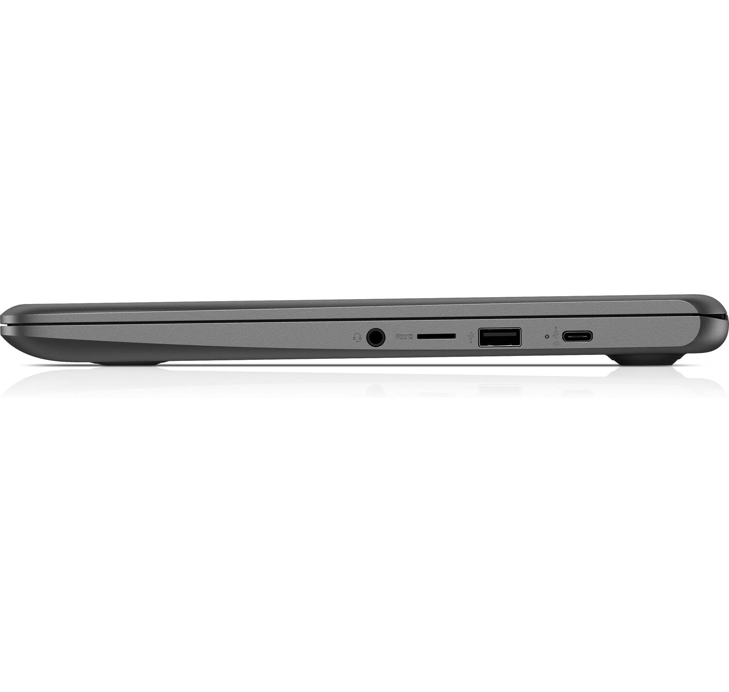 HP Chromebook 14-inch Laptop with 180-Degree Swivel, AMD Dual-Core A4-9120 Processor, 4 GB SDRAM, 32 GB eMMC Storage, Chrome OS (14-db0020nr, Chalkboard Gray) (Renewed)