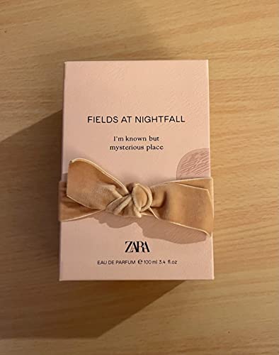 ZARA FIELDS AT NIGHTFALL 100 ML Women's Perfume WOODY EAU DE PARFUM FRAGRANCE PYRAMID INCLUDES NOTES OF HEDIONE, JASMINE AND SANDALWOOD Long Lasting
