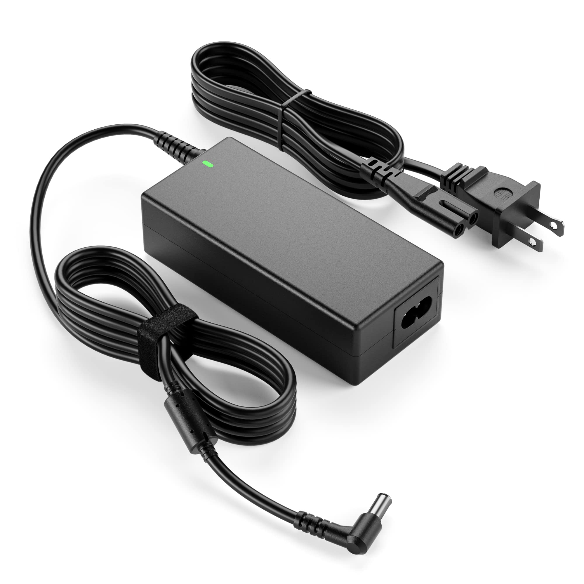Powseed Replacement Power Cord Adapter 19V AC Adapter for LG 19" 20" 22" 23" 24" 27" 29" 32" 34" LCD LED Monitor Widescreen HDTV Flatron IPS236V IPS236-PN E2750VR-SN 27MP38VQ Power Supply Adapter