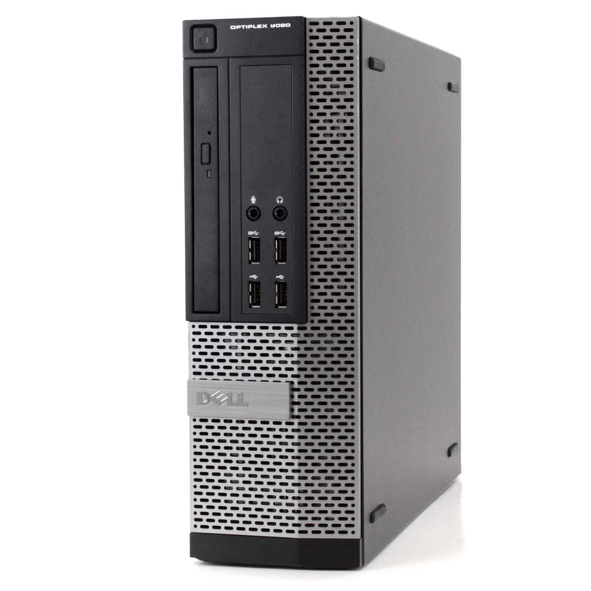 Dell Optiplex 9020 Small Form Desktop, Quad Core i5 4570 3.2Ghz, 8GB DDR3 RAM, 128GB SSD Hard Drive, DVD-RW, Windows 10 Pro (Renewed)