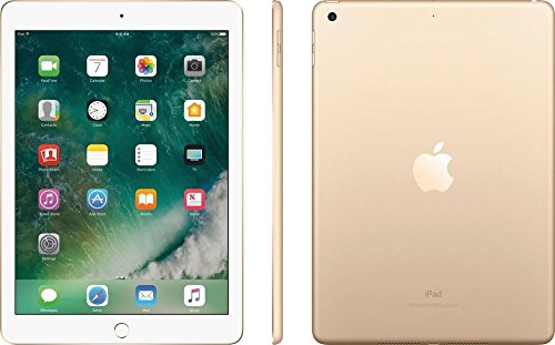 Apple iPad 5th Gen 2017 9.7in 32GB Gold (WiFi) (Renewed)