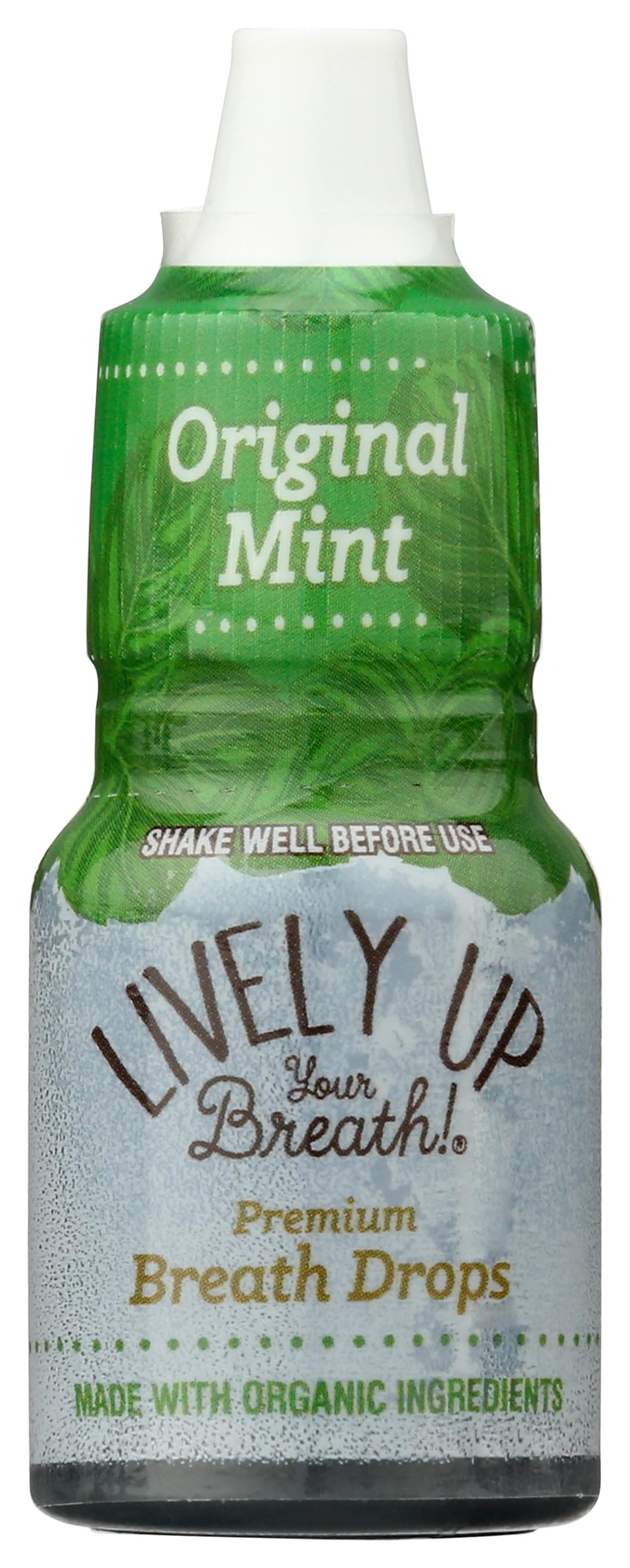 Lively Up Your Breath, Breath Freshener Original Mint Organic, 0.27 Fl Oz