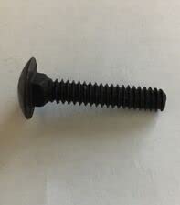 3/16 10-24 X 1 Carriage Bolts Steel Square Neck Hold Down (RFS) Screws (25)