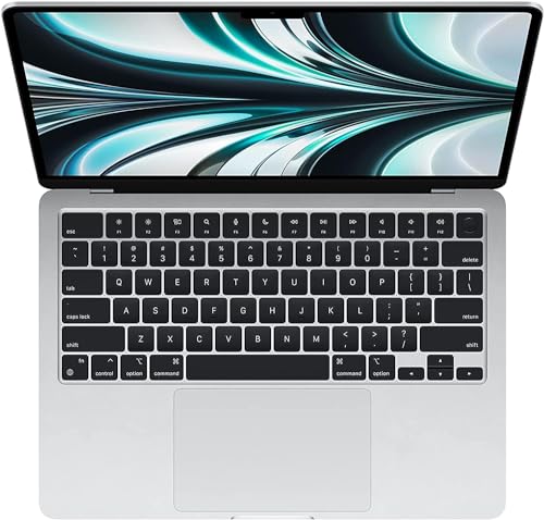 2022 Apple MacBook Air with Apple M2 Chip with 8-Core CPU (13-inch, 16GB RAM, 1TB Storage) (QWERTY English) Silver (Renewed)