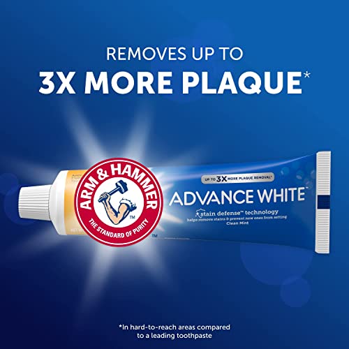 Arm & Hammer Advance White Extreme Whitening Toothpaste - 6 Oz (170 g) Pack of 4