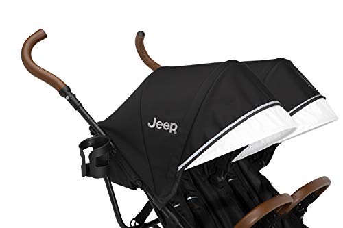 Jeep PowerGlyde Plus Side x Side Double Stroller by Delta Children, Black