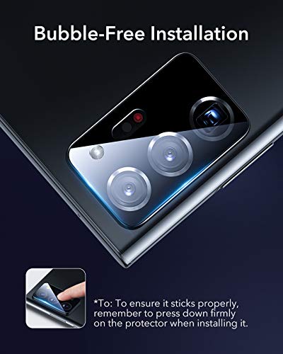 ESR Camera Lens Protector Compatible with Samsung Galaxy Note 20 Ultra [Scratch-Resistant] [Fingerprint-Resistant] [Ultra-Thin] Tempered Glass Camera Protector for Galaxy Note 20 Ultra, 2-Pack