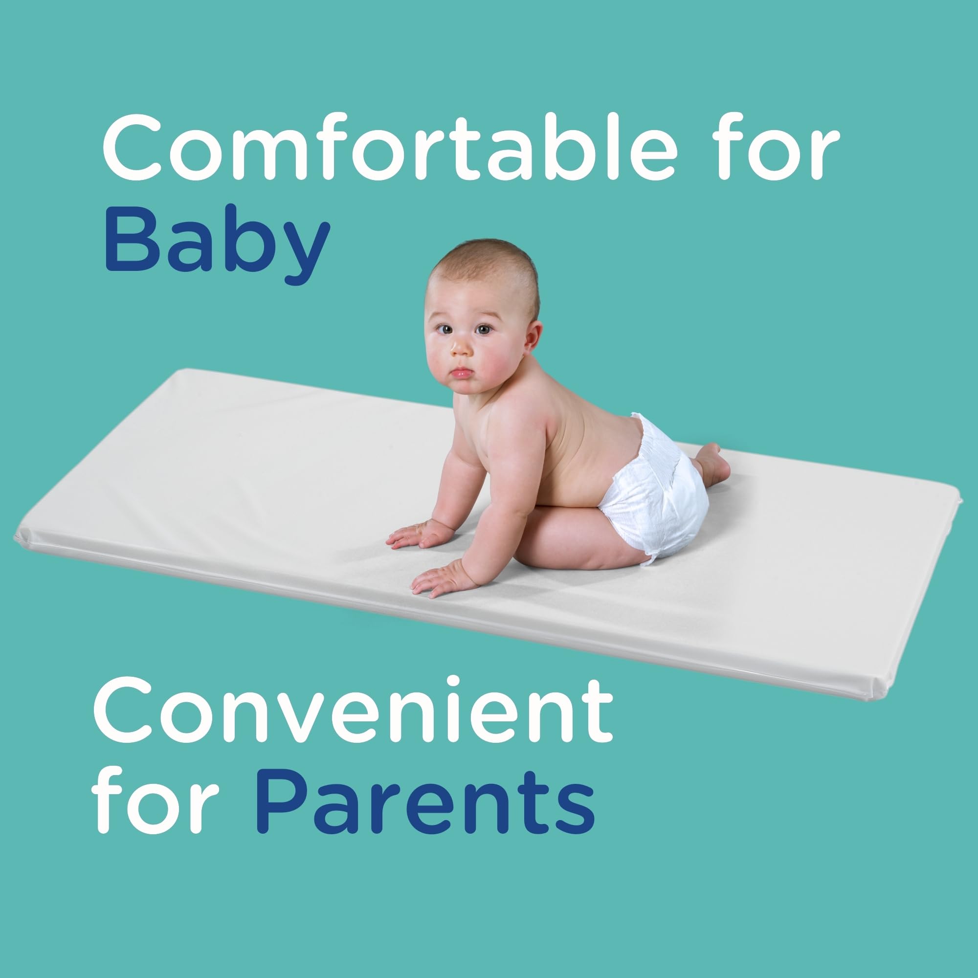 Children’s Factory Waterproof Baby Changing Pad, Diaper Changing Mat for Babies and Toddlers, Soft and Easy to Clean