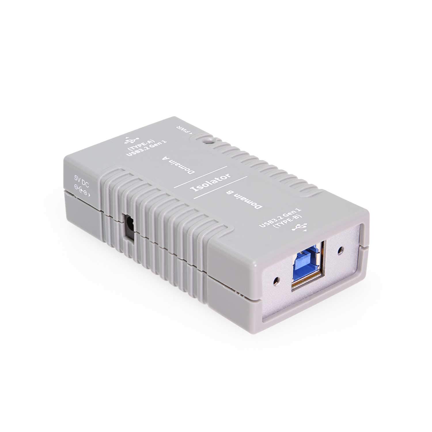 USB 3.2 Gen 1 High Speed Isolation Adapter w/Screw Locking USB-B Port