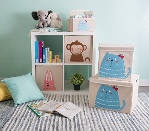 DII Kids Space-Saving Storage Bin, Caddy, Kitty