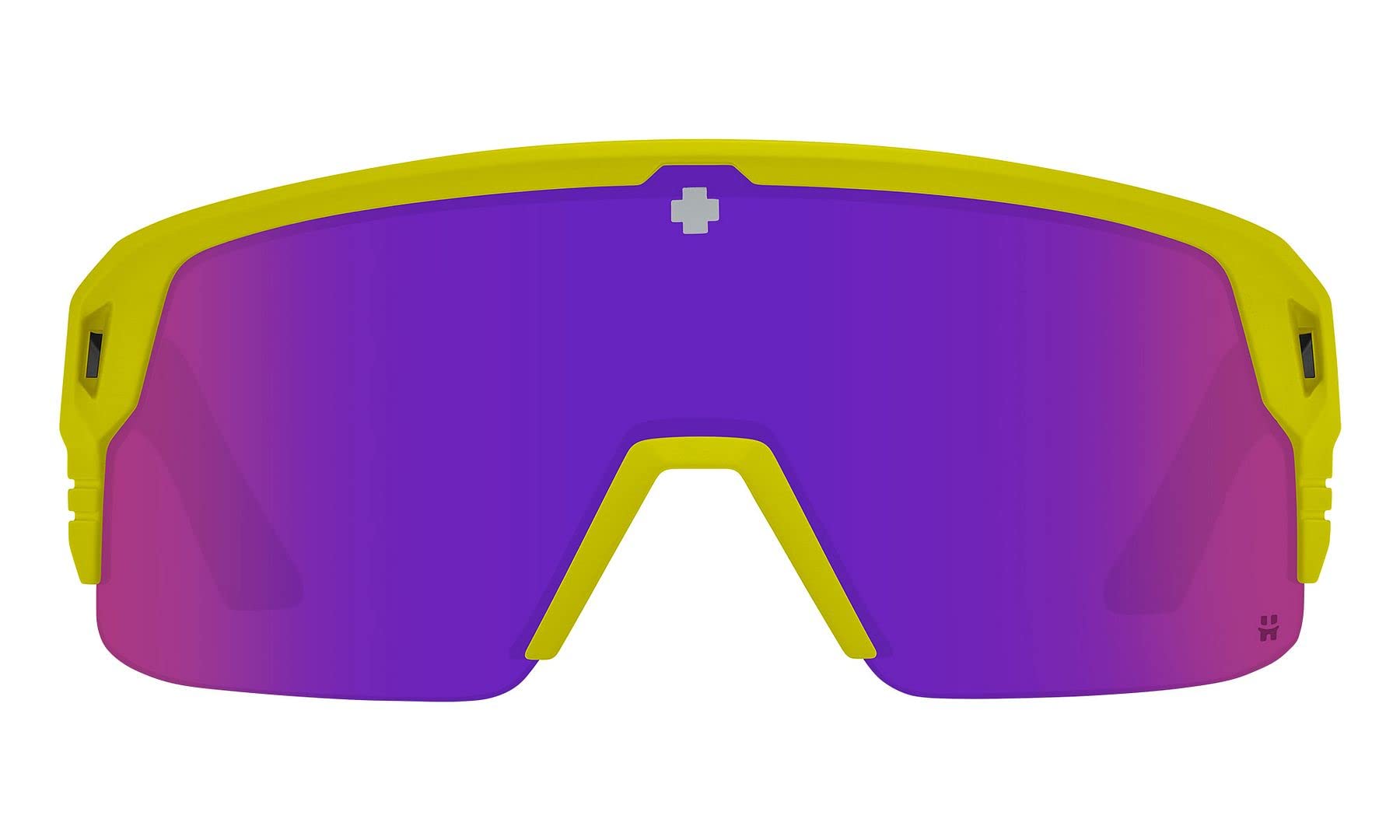 SPY 6700000000157 Monolith 5050 Matte Neon Yellow-Happy BRN