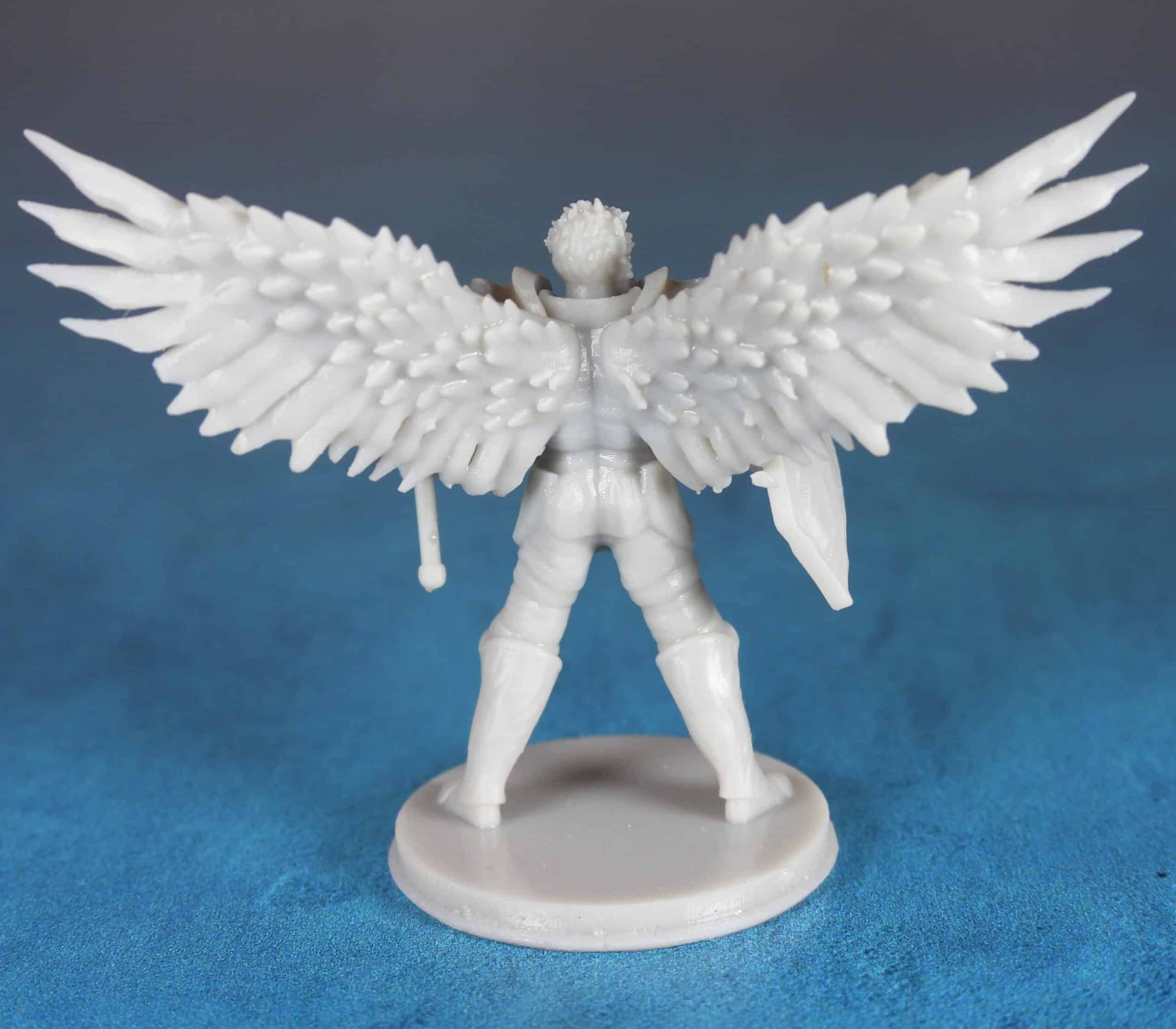 3D Printed Miniature: Aasimar Male Nature Cleric by mz4250