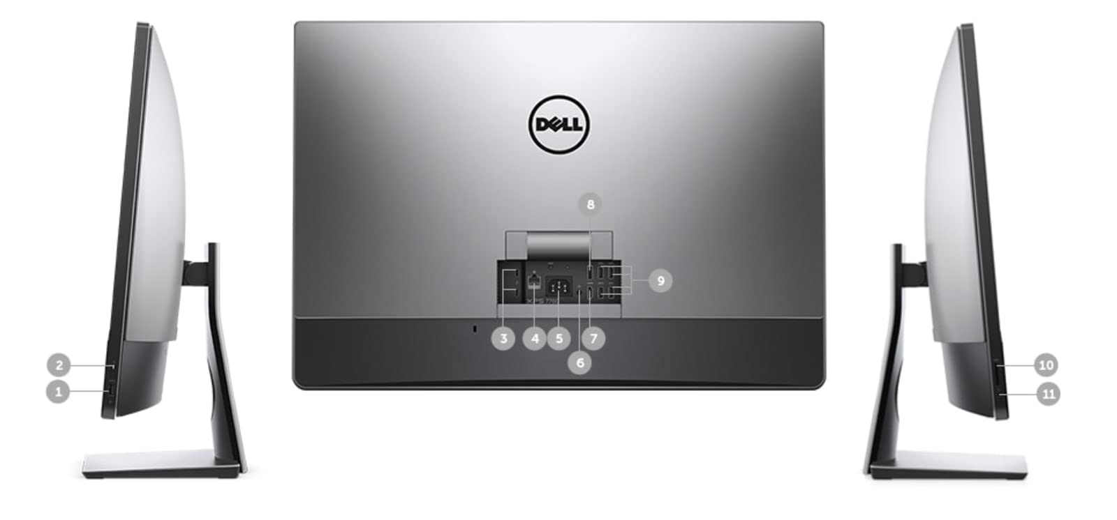Dell XPS7760 27" Ultra HD 4k TouchScreen All-In-One PC, (7th Gen Core i7 (up to 3.60 GHz), 16GB, 2TB HDD + 32GB SSD, AMD Radeon RX-570 Graphics, Black.