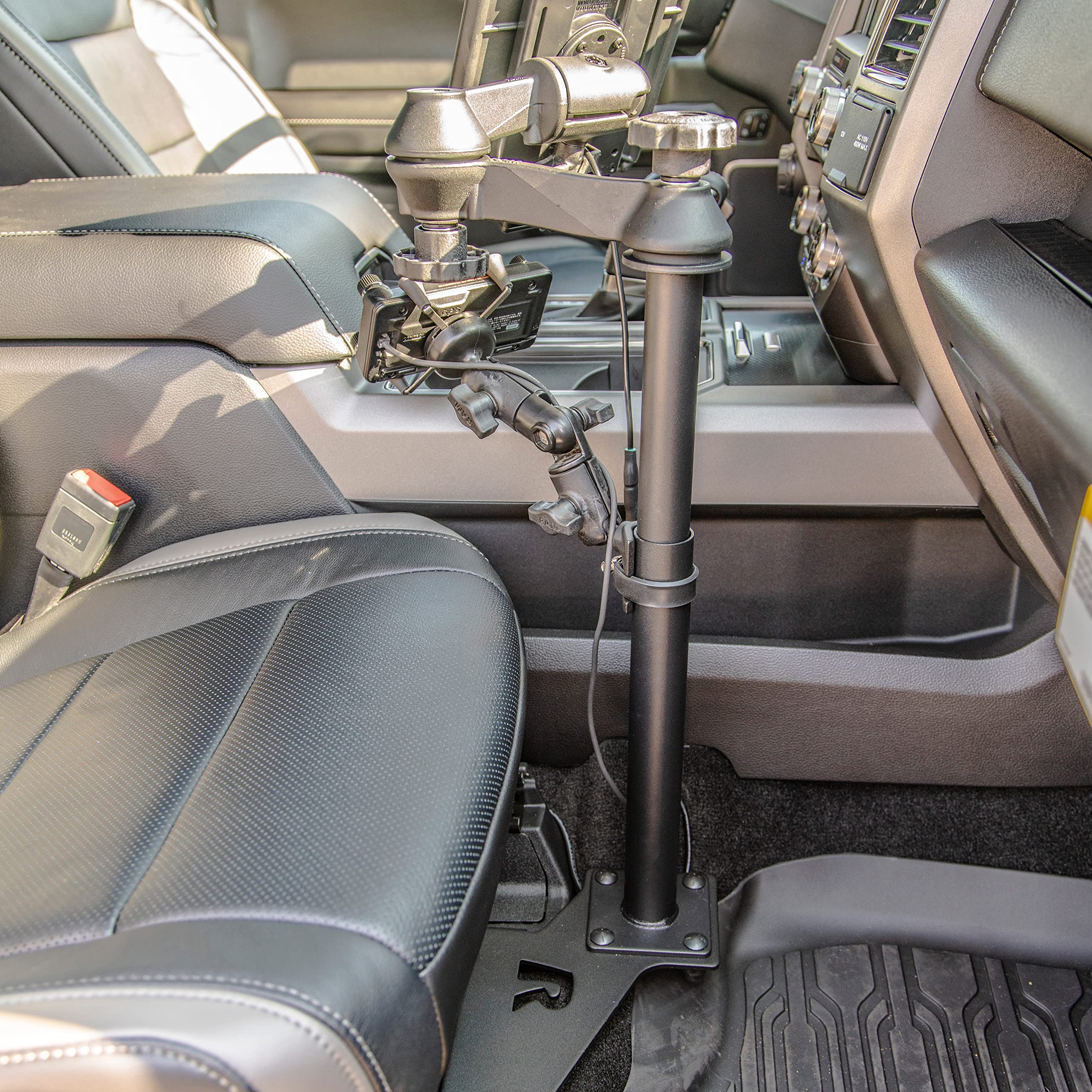 RAM MOUNTS No-Drill Mount for '15-25 Ford F-150, β17-24 F-250 + More RAM-VB-195-SW2 Compatible with RAM Tablet and Laptop Holders