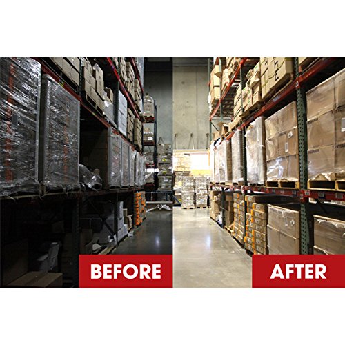Superior LED High Bay Shop Light - 2Ft Linear High Bay Lighting - 90 Watt, 11700 Lumens, 5000K Daylight White - Ideal for Small Warehouses, Garages and Shops