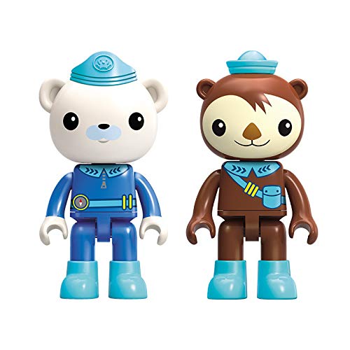 BASEPLATES for Age 6+ Building Block Ocean Adventure Octonauts GUP-A Deluxe Vehicle Playset & Barnacles 323pcs Building Brick Set-No Package Box (3703)