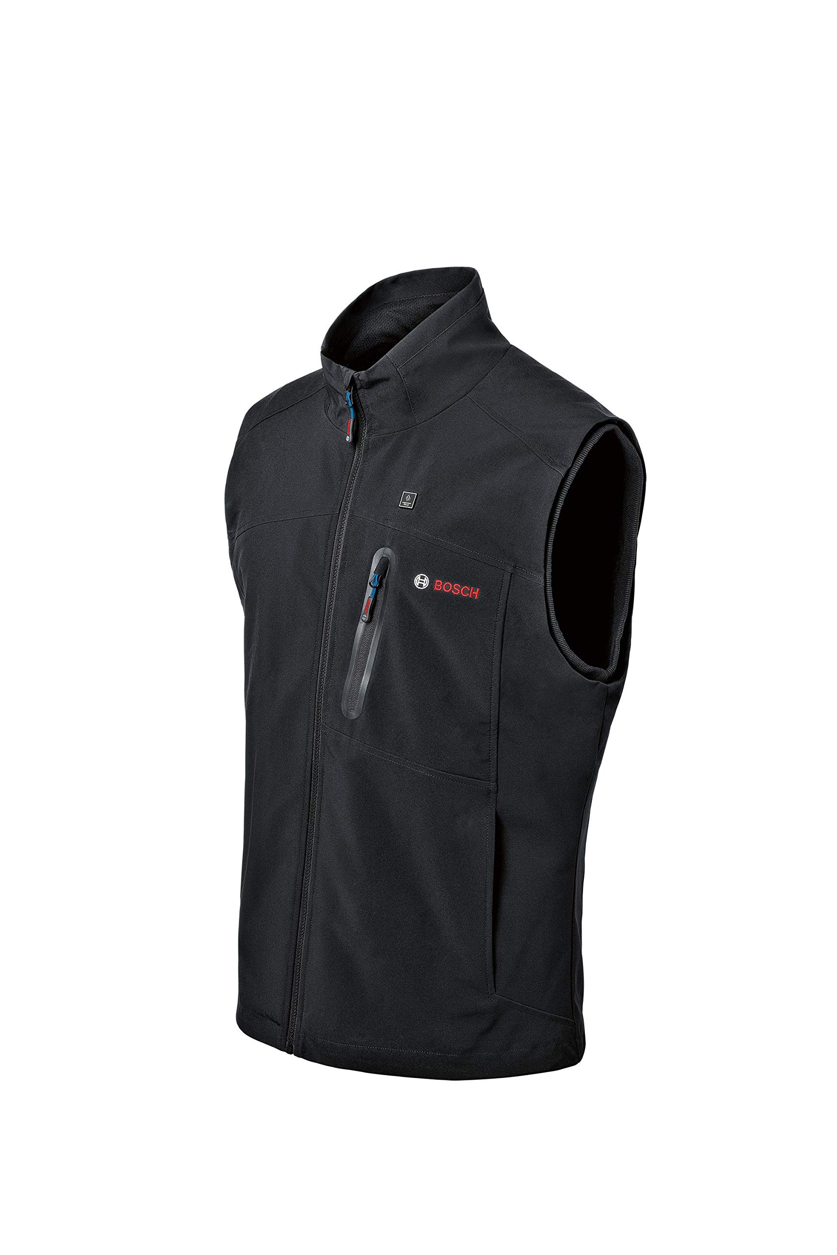 BOSCH 12V Max Heated Vest Kit with Portable Power Adapter & Bosch 12 Volt Lithium Ion- Battery