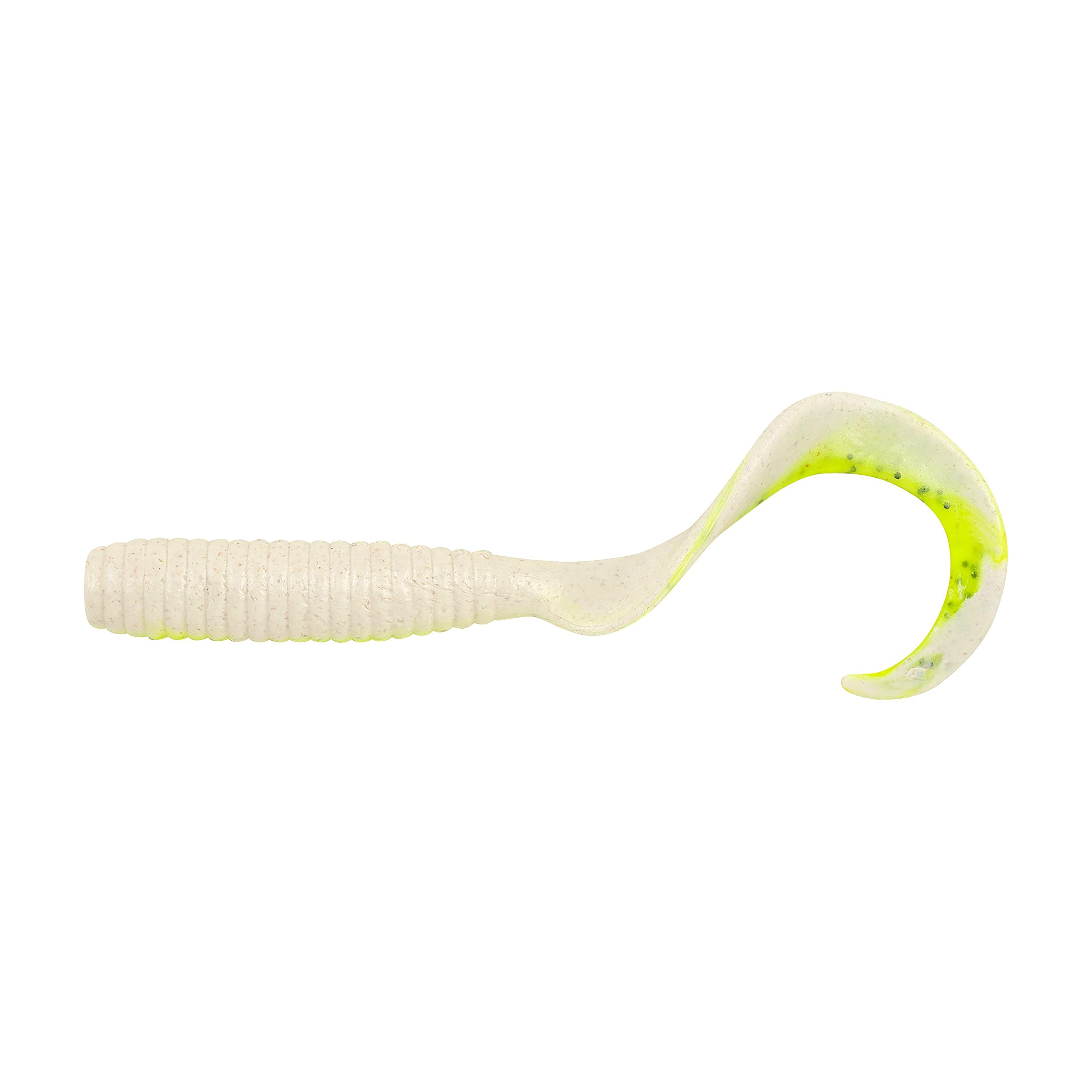 Berkley Gulp! Alive! Grub Fishing Soft Bait, Pearl White, 4in - Pint 4x7