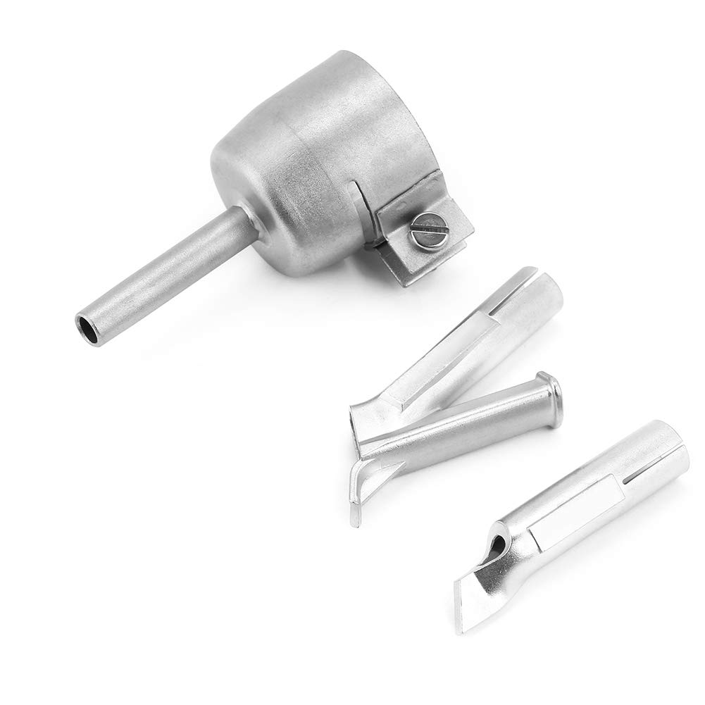 3pcs 5mm Hot Air Welding Gun Quick Welding Nozzle Tips for PVC Plastic Hot Air Gun for Welding of Plastic Sheets like PP, PVC