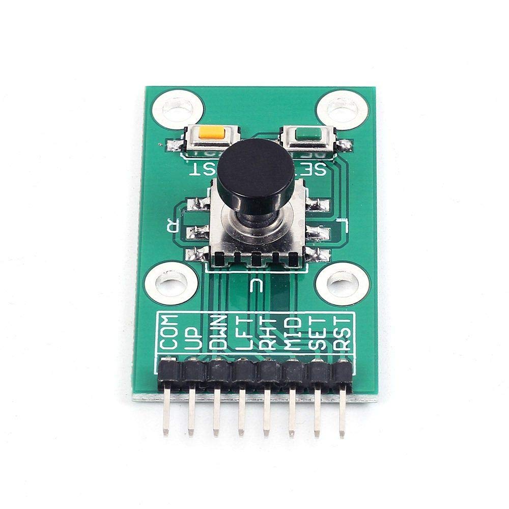 DAOKI 5Pcs Button Module Rocker Five Direction Button Module Navigation for MCU AVR Game 5D Rocker Joystick Independent Keyboard for Arduino Joystick Module 5-Channel with Dupont Wire