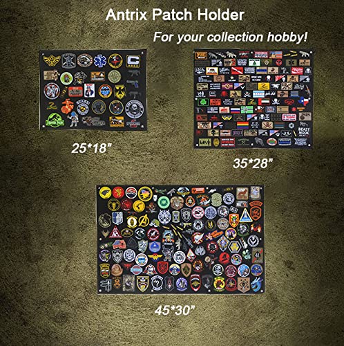 Antrix 2 Set IR Infrared All Black US USA American Flag Patch,Tactical Patch with Hook Fastener Reflective Die Cut Combat America Patch for Army Clothes,Tactical Backpack,Military Activity- 3.15x2"