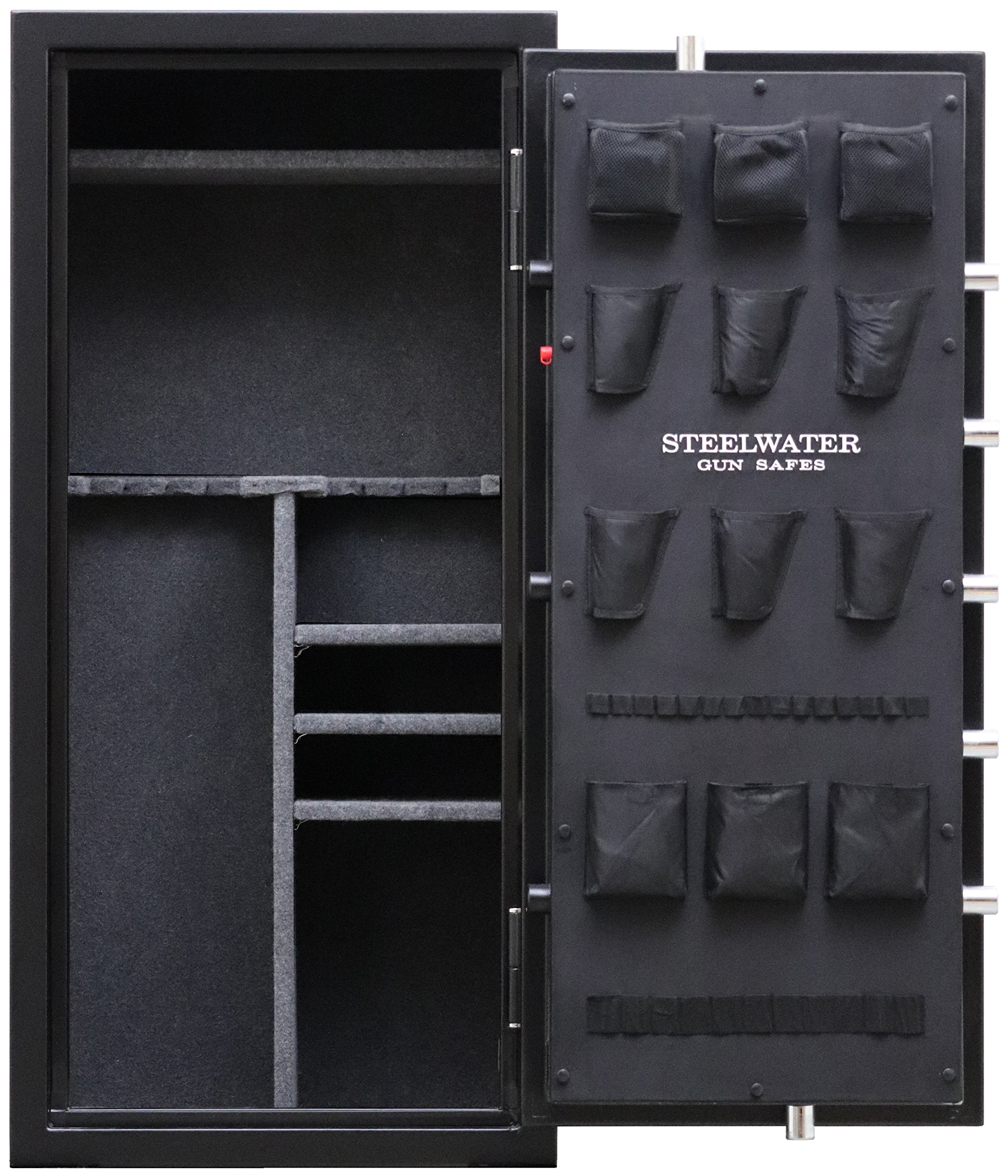 20 Long Gun Max Cap.- 1 Hr. Fire Protection Gun Safe- Blk- AMEGS5928-EMP