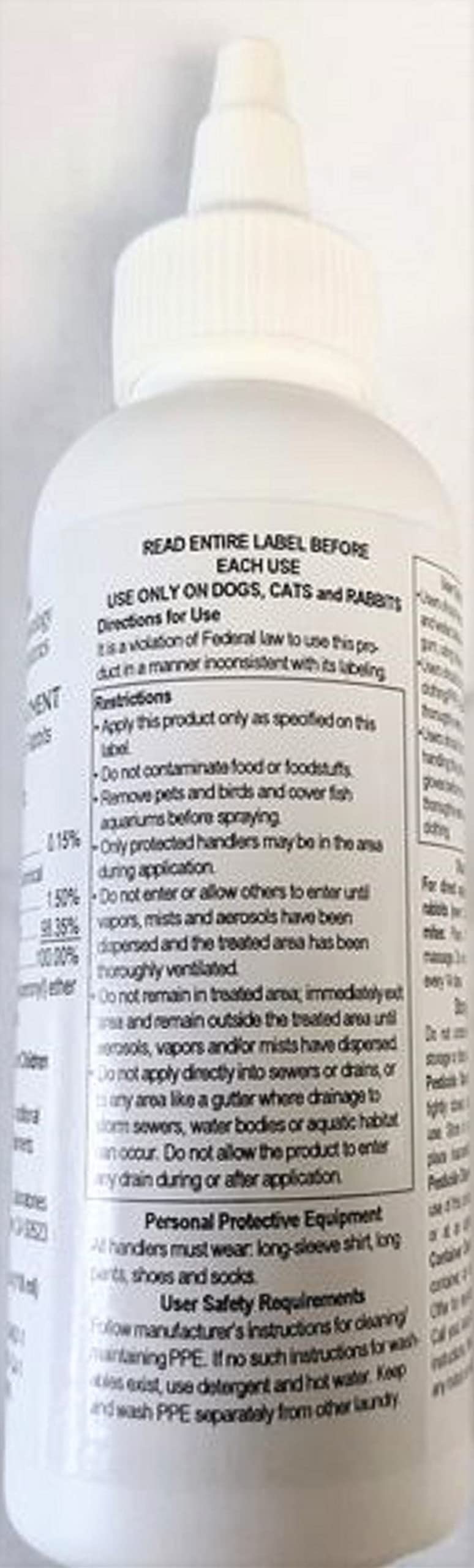 Animal Dermatology Ear Mite Treatment for Dogs & Cats - 4 ounces