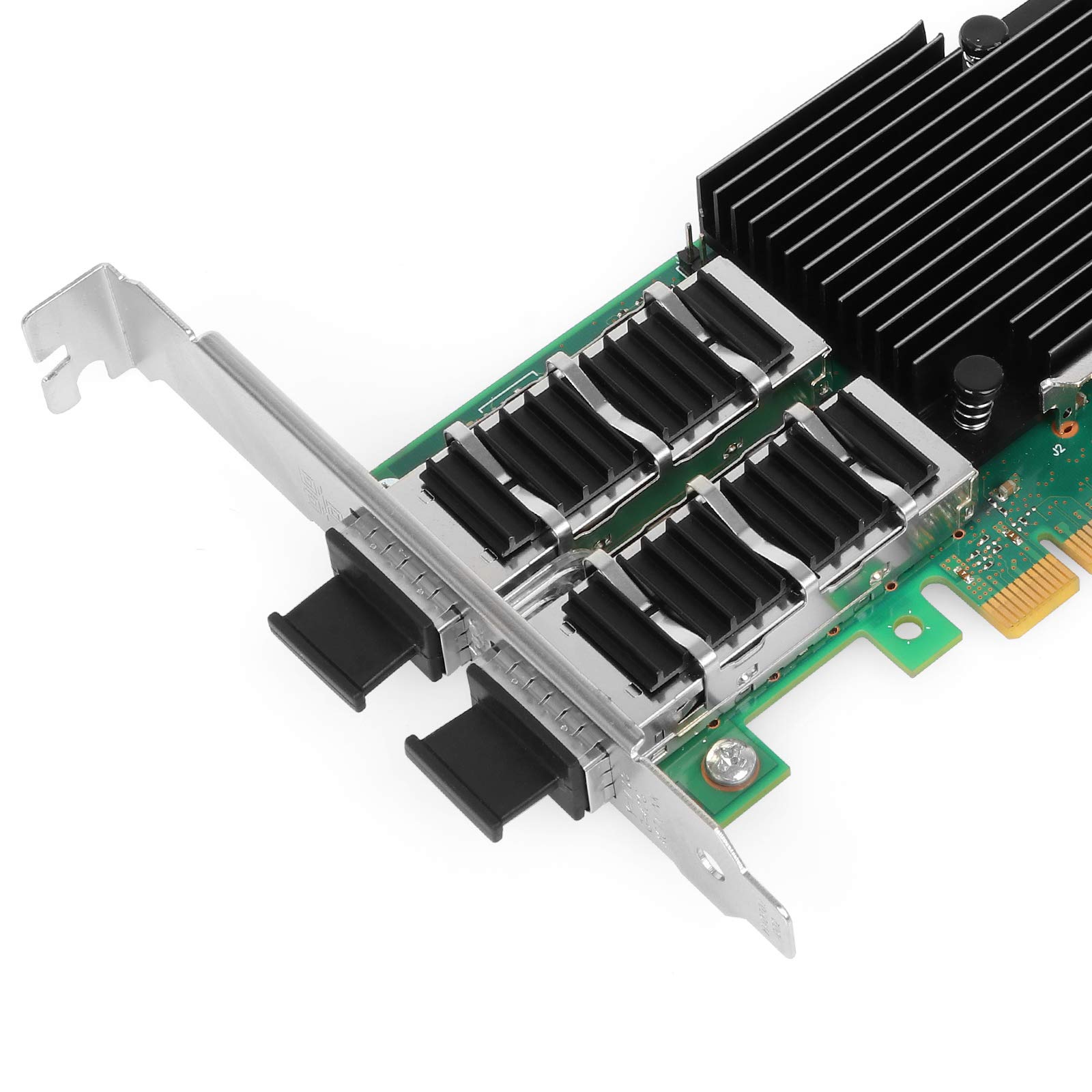 Vogzone 40Gb PCI-E NIC Network Card for Intel XL710-QDA2,10GbE/40GbE Dual QSFP+ Ports, with Intel XL710-BM2 Chip,40GbE PCI Express 3.0 X8 Ethernet Adapter Support Windows/Linux/VMware