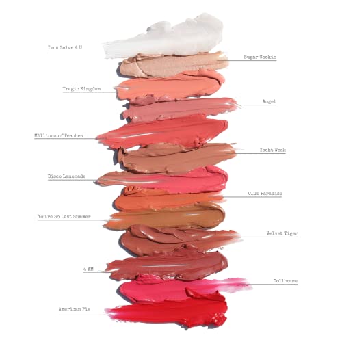 Half Caked Candy Paint Cheek + Lip Tint - Clean, Vegan & Cruelty-Free Makeup for Natural Rosy Glow, Dewy Finish, Enriched with Vitamin E, Perfect for dry or sensitive skin, 5g