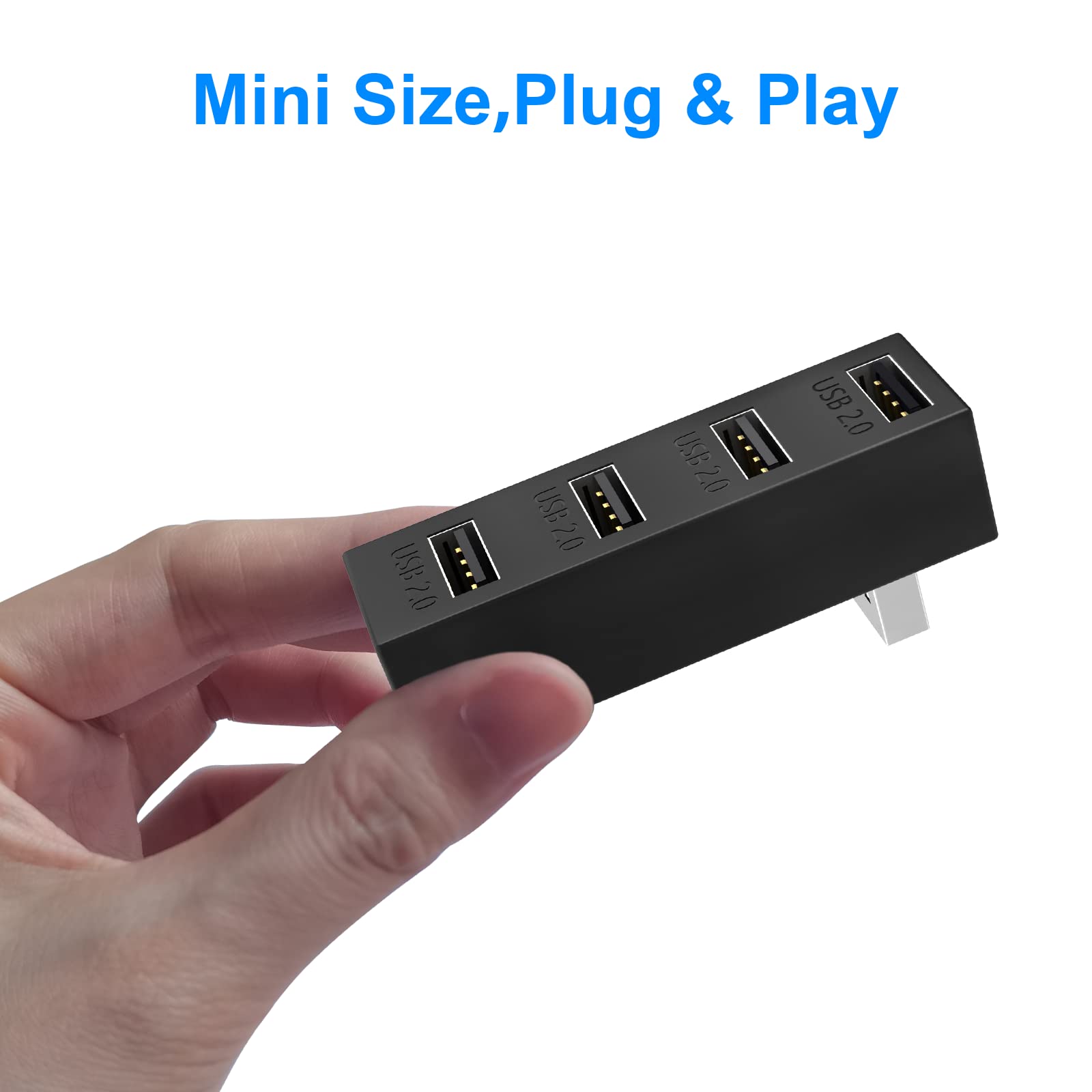 4 Ports USB Hub for Xbox Series X Console USB 2.0 High-Speed Expansion Hub Adapter for Xbox Series X Accessories
