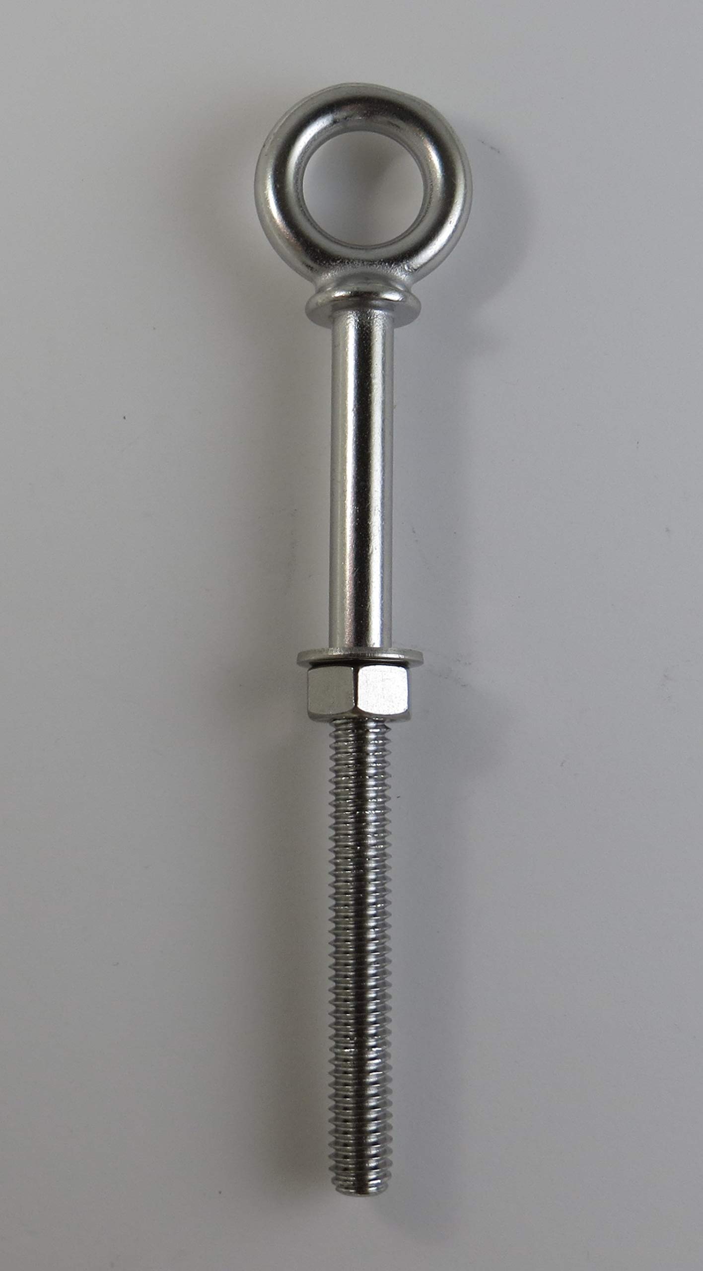 US STAINLESS 2 Pieces Stainless Steel 316 Eye Bolt 5/16" x 4 1/2" UNC Short Thread Marine Grade Pitch of 18