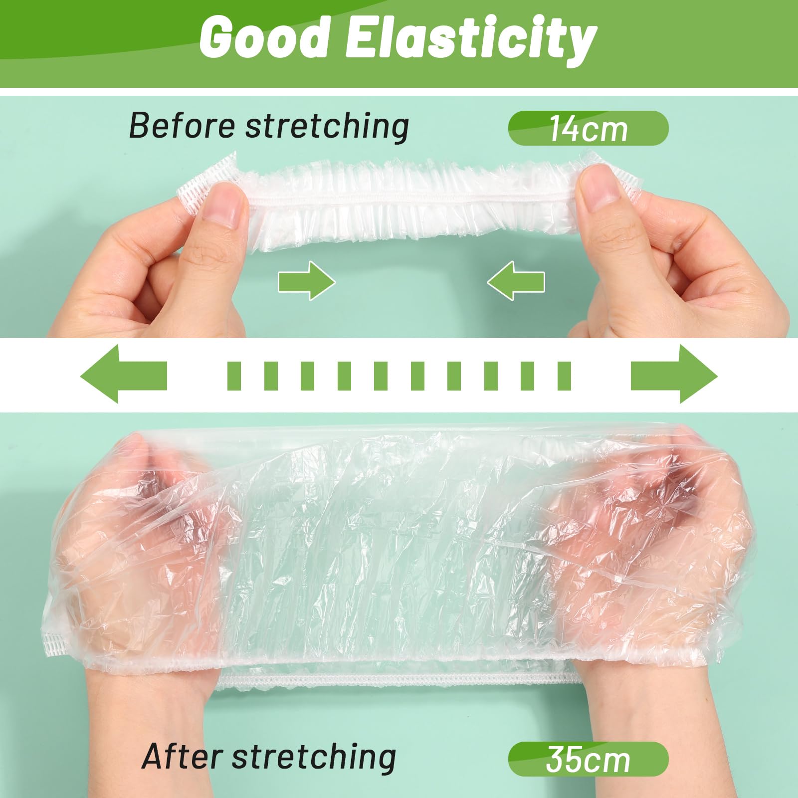 300Pcs Reusable Elastic Food Bowl Storage Covers, Sublaga Bowl Covers, Dish Plate Covers, Alternative to foil, Plastic Wrap,BPA Free