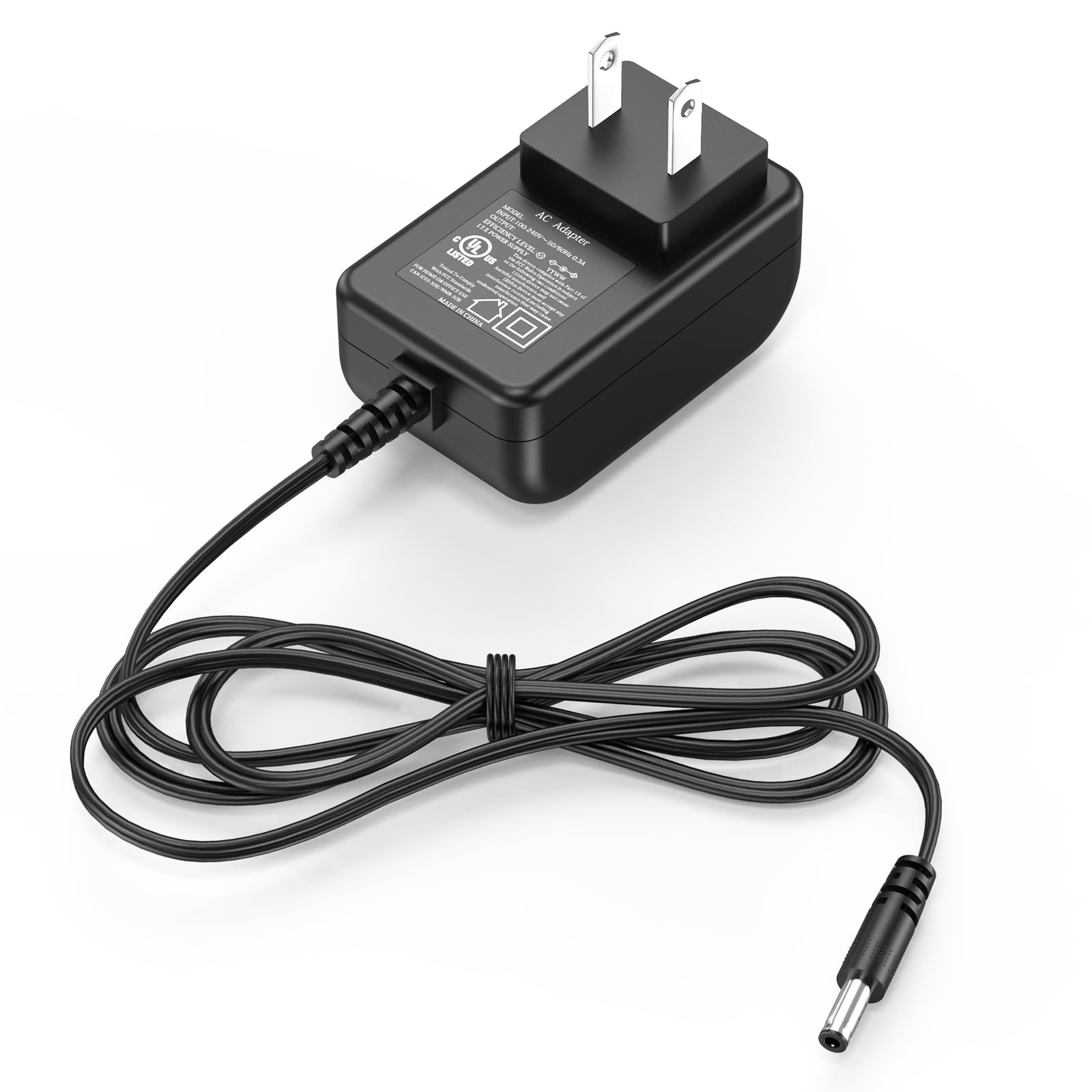 5V Power Cord Fit for Ryobi Drill HP44L HP34L CSD41 BC-336 720217006 720217005 Replacement Charger AC DC Adapter Compatible with Ryobi Drill HP44L with UL, 4V Compatible