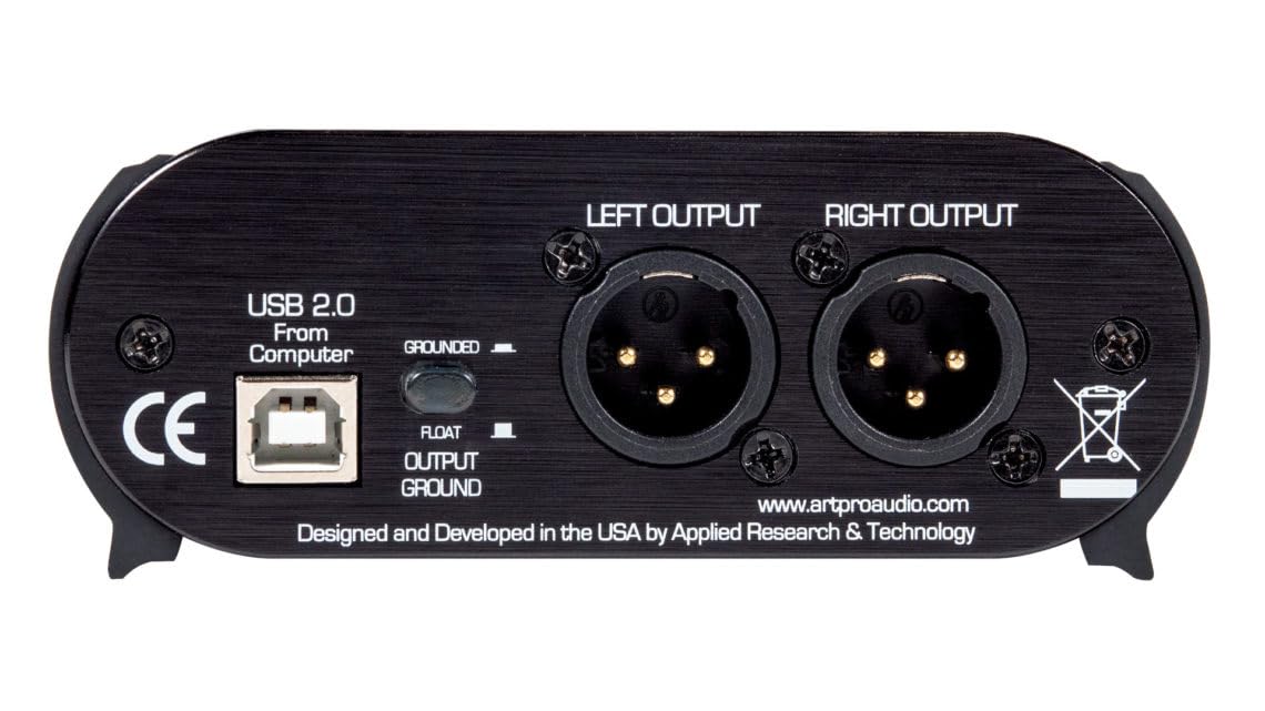 ART USB DI USB to Transformer Balanced XLR Analog Converter